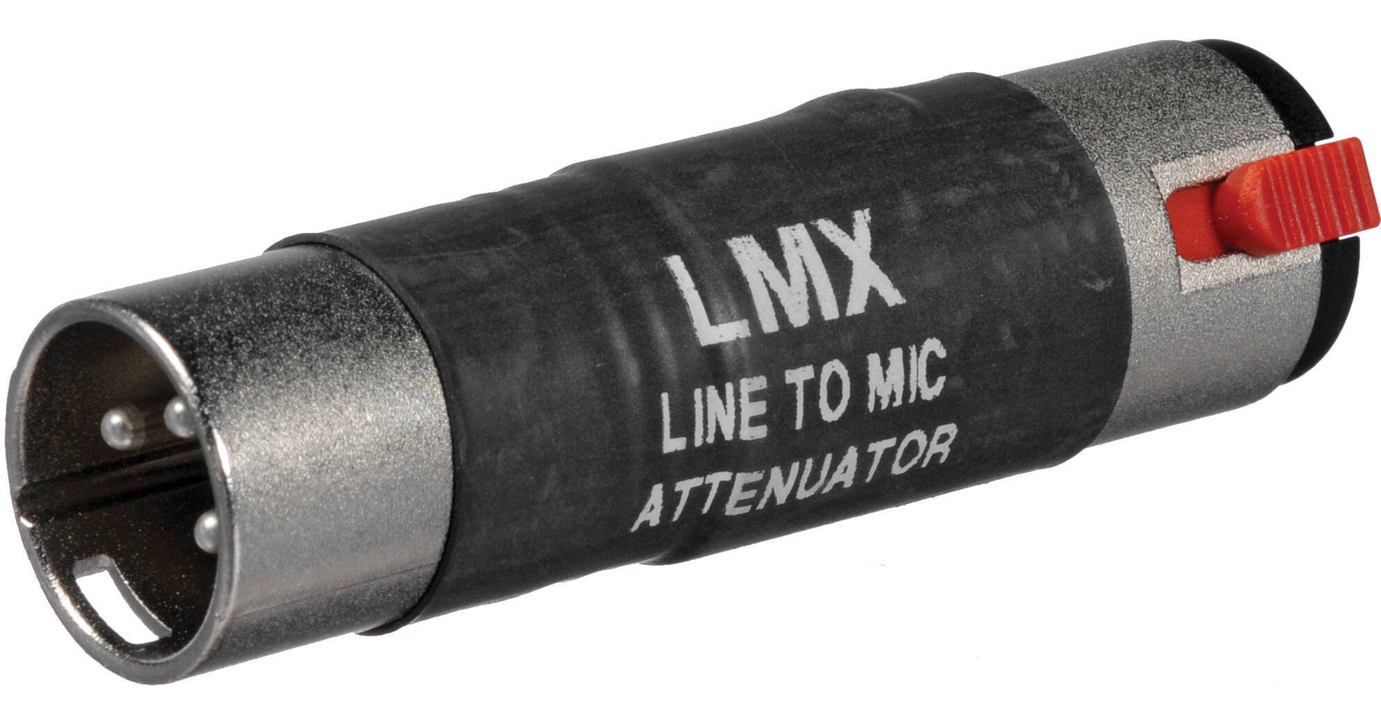 Pro Co Sound LMX In-Line Barrel XLR Mic to 1/4" Line Level LMX