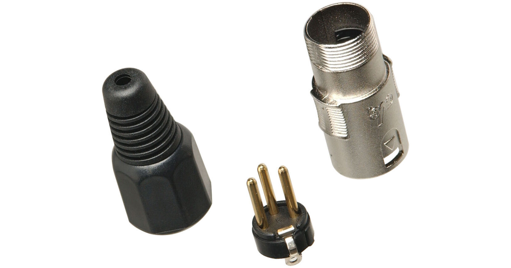 Comprehensive XLRP-3N 3-Pin XLR Connector XLRP-3N B&H Photo Video