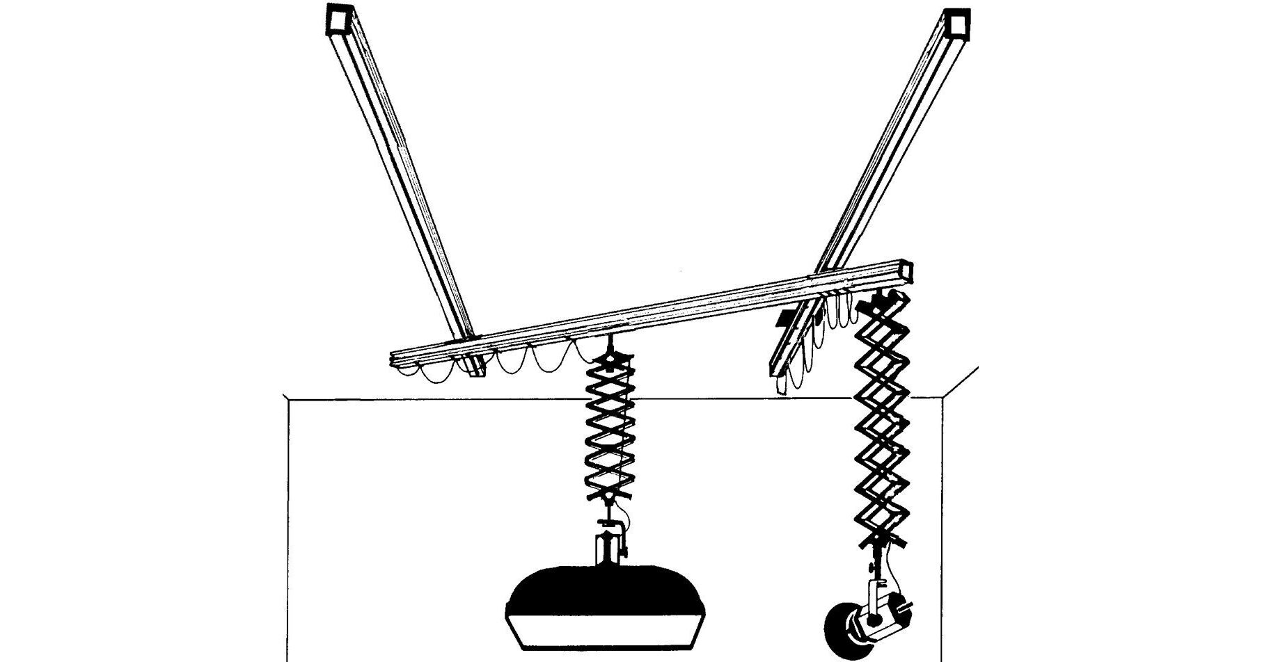 Delta 1 Scissor Light Mover System for 2 Lights 40630 B&H Photo
