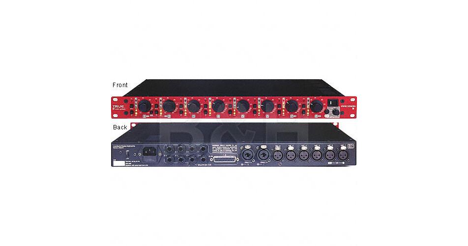 True Systems PRECISION 8 Microphone Preamp USPRECISION8 B&H