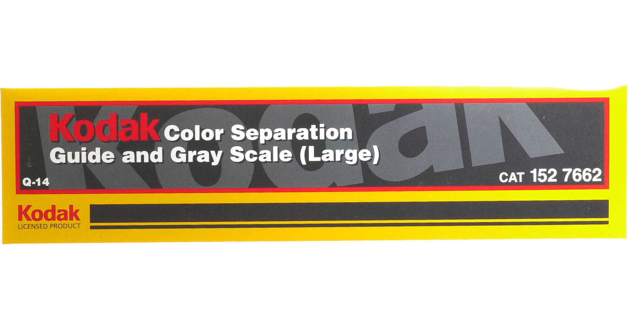 Kodak Color Separation Guide and Gray Scale- Large (Q-14)