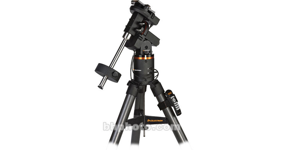 Black Celestron CGE Pro Computerized Equatorial Mount
