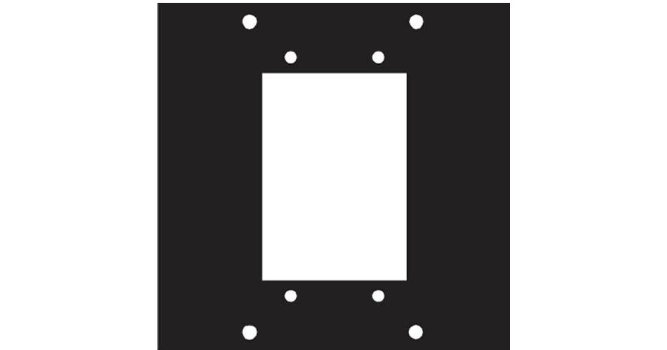 Middle Atlantic 1 Elco Punchout Panel 1ELCO120 B&H Photo Video