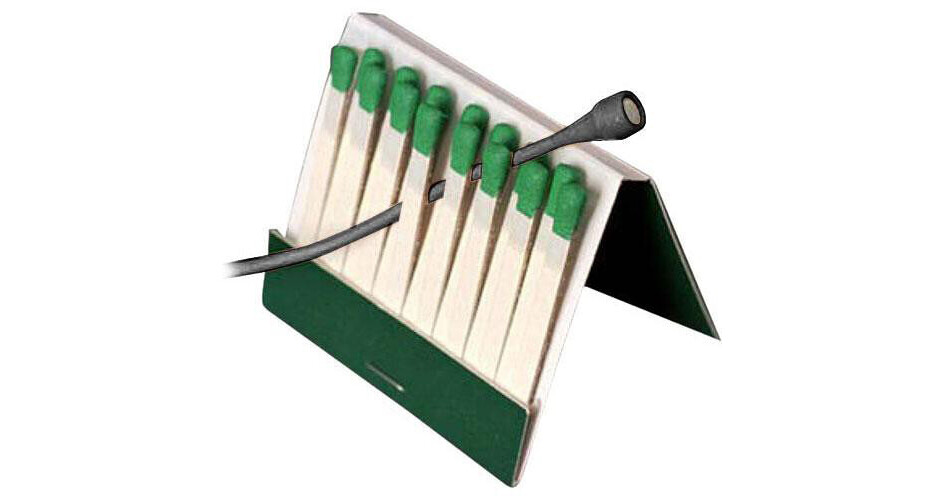 Countryman B3 Omnidirectional Lavalier Mic, Standard B3P4FF05B