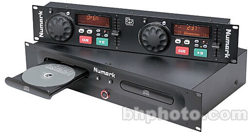 Numark CDN-25 Dual DJ CD Player with Digital Output CDN25 B&H