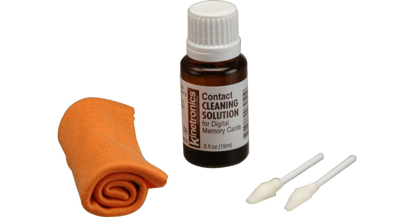 Kinetronics Memory Card Contact Cleaning Kit KSMCK B&H Photo