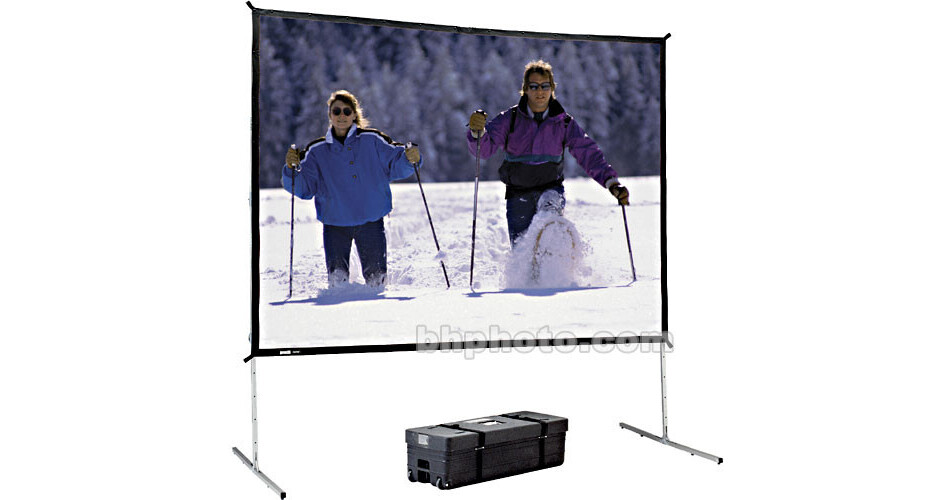 Da-Lite 88694 Fast-Fold Deluxe Screen System (7 x 7') 88694 B&H