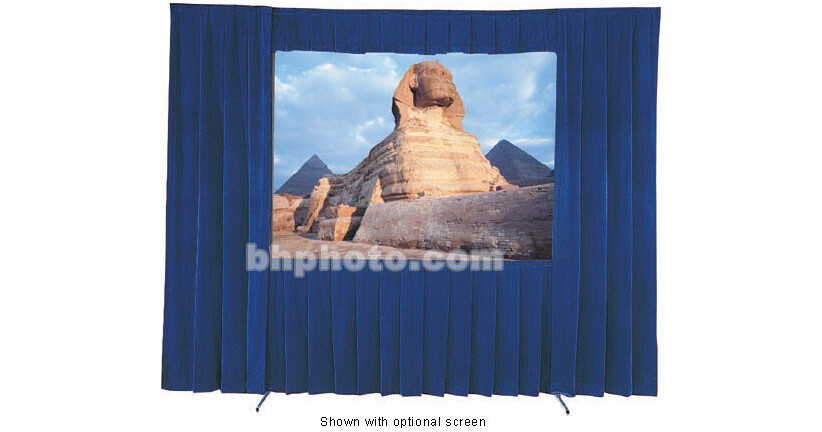 Da-Lite Fast-Fold Velour Drapery Kit for Deluxe Frames 88732BU