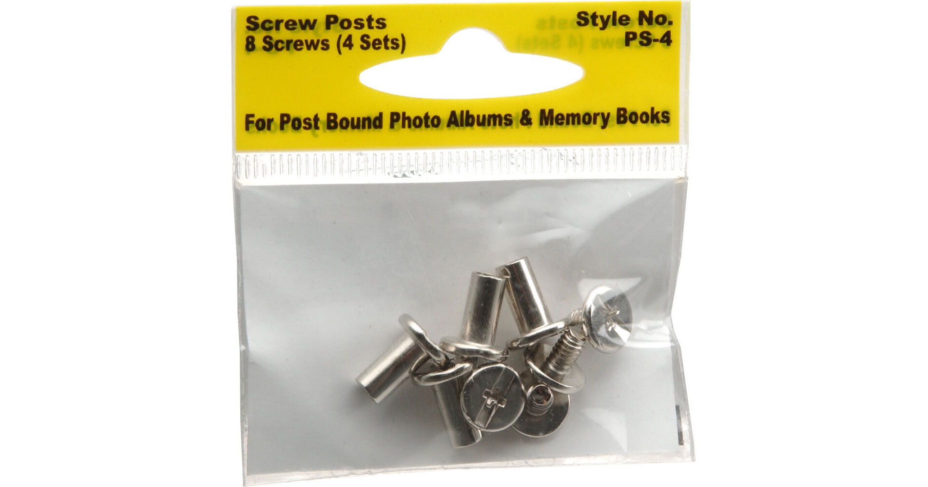 Pioneer Photo Albums Screw Posts (Four Sets with Eight Screws)