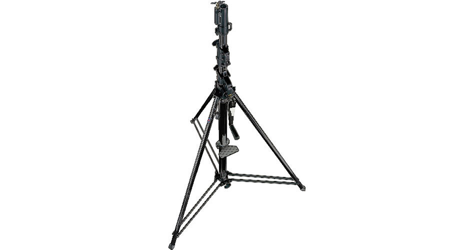Manfrotto Wind-Up Stand (Black,12') 087NWB B&H Photo Video