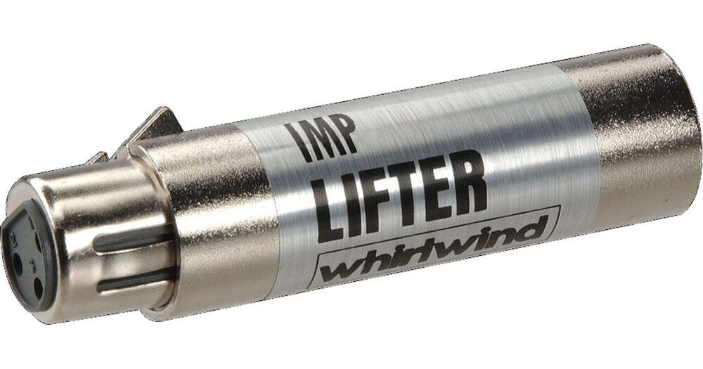 Whirlwind Lifter In-Line XLR Barrel Ground Lifter LIFTER B&H