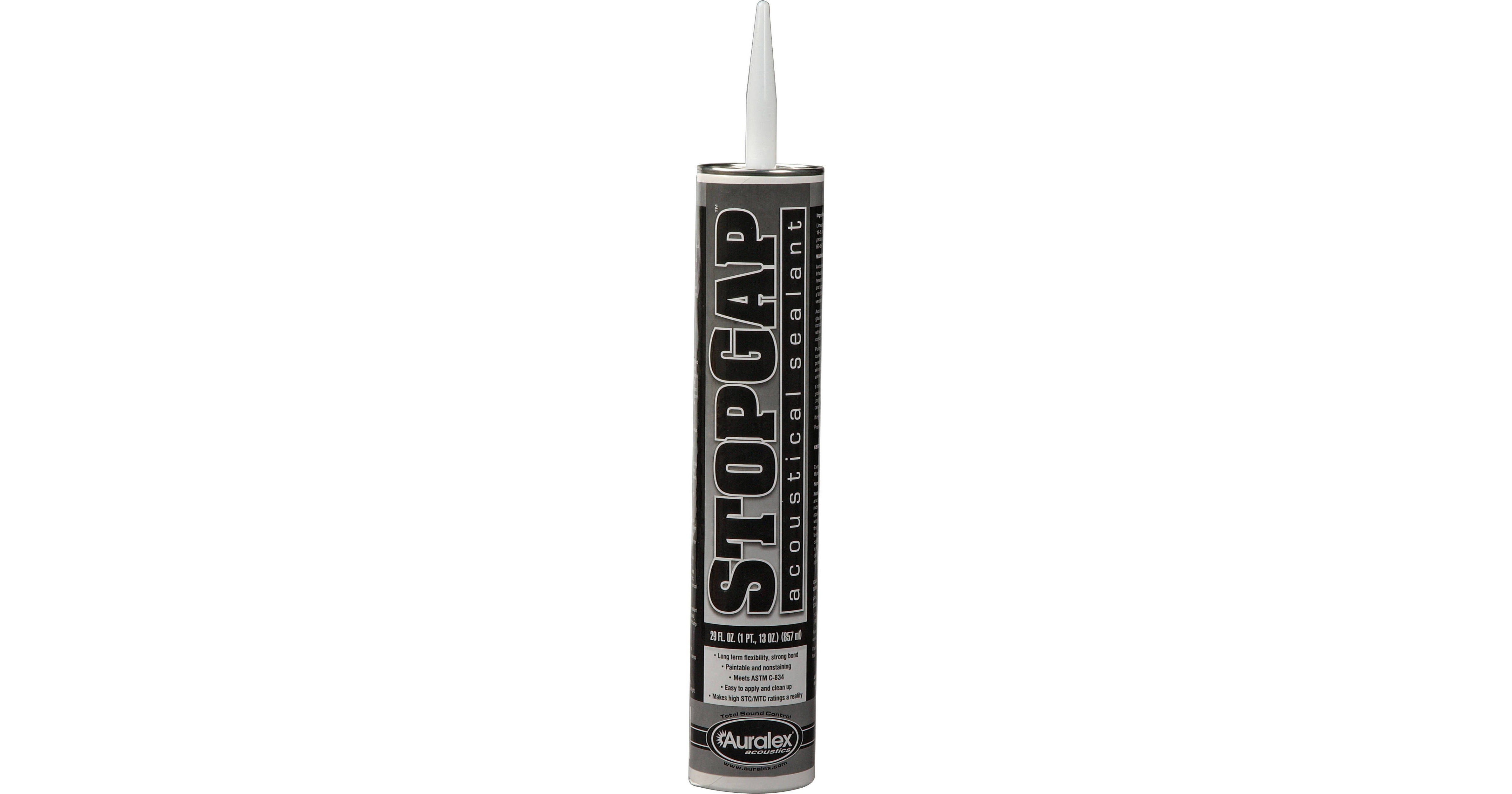 Auralex StopGap Acoustical Sealant (1 Tube) STOPGAP B&H Photo