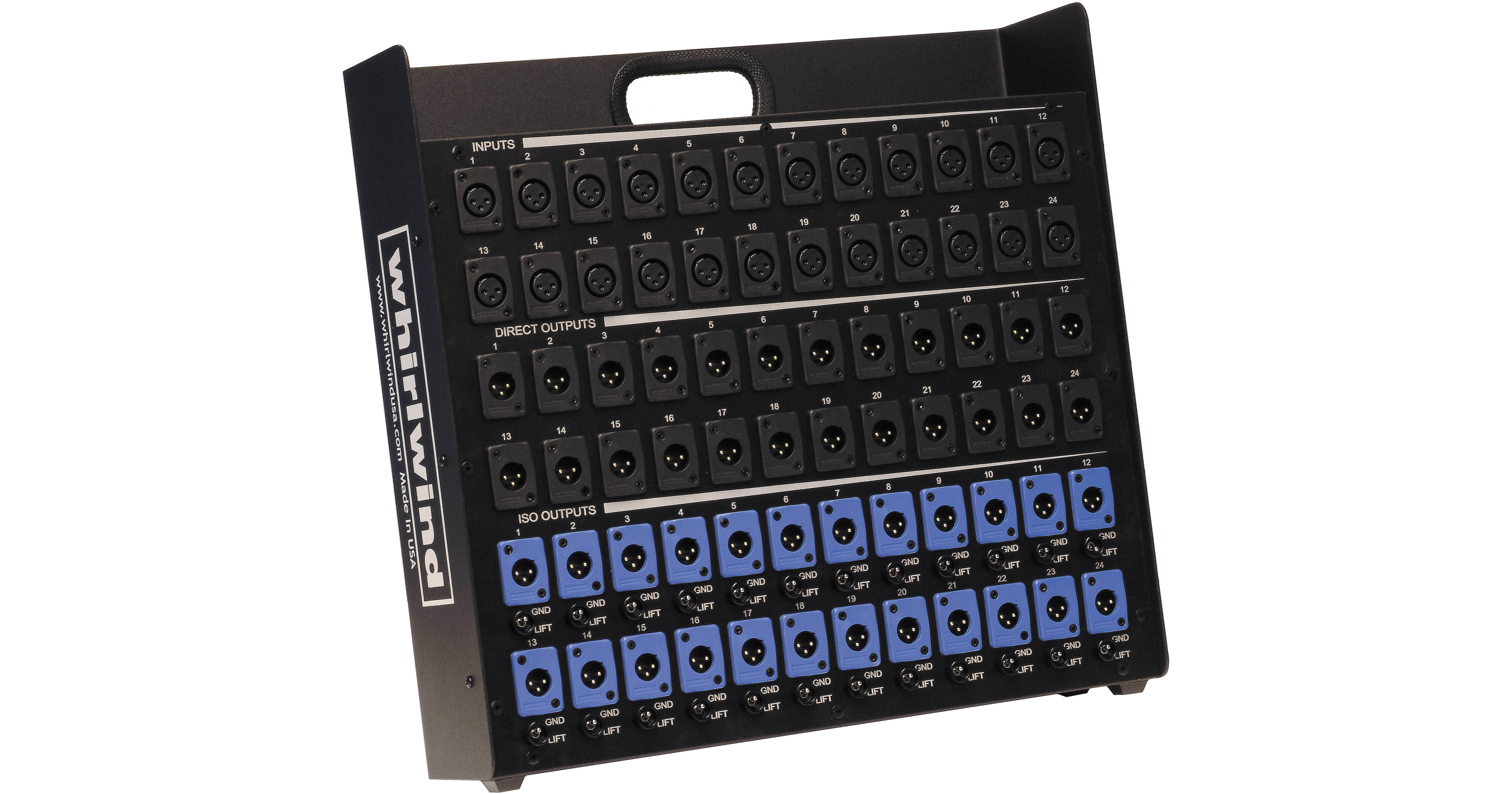 Whirlwind SB24T11G - 24 Input Passive Mic Splitter SB24T11G B&H