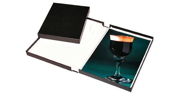 Print File Black Archival Portfolio Box with White 210-0040 B&H