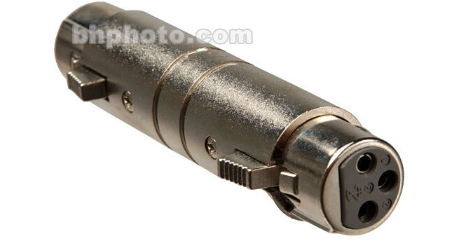 Remote Audio 3-Pin XLR Female to 3-Pin XLR Female Adapter APP34