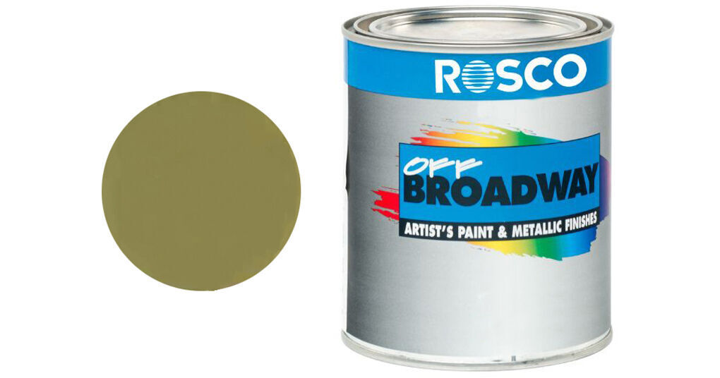 Rosco Off Broadway Paint - Bright Gold - 1 Qt 150053830032 B&H