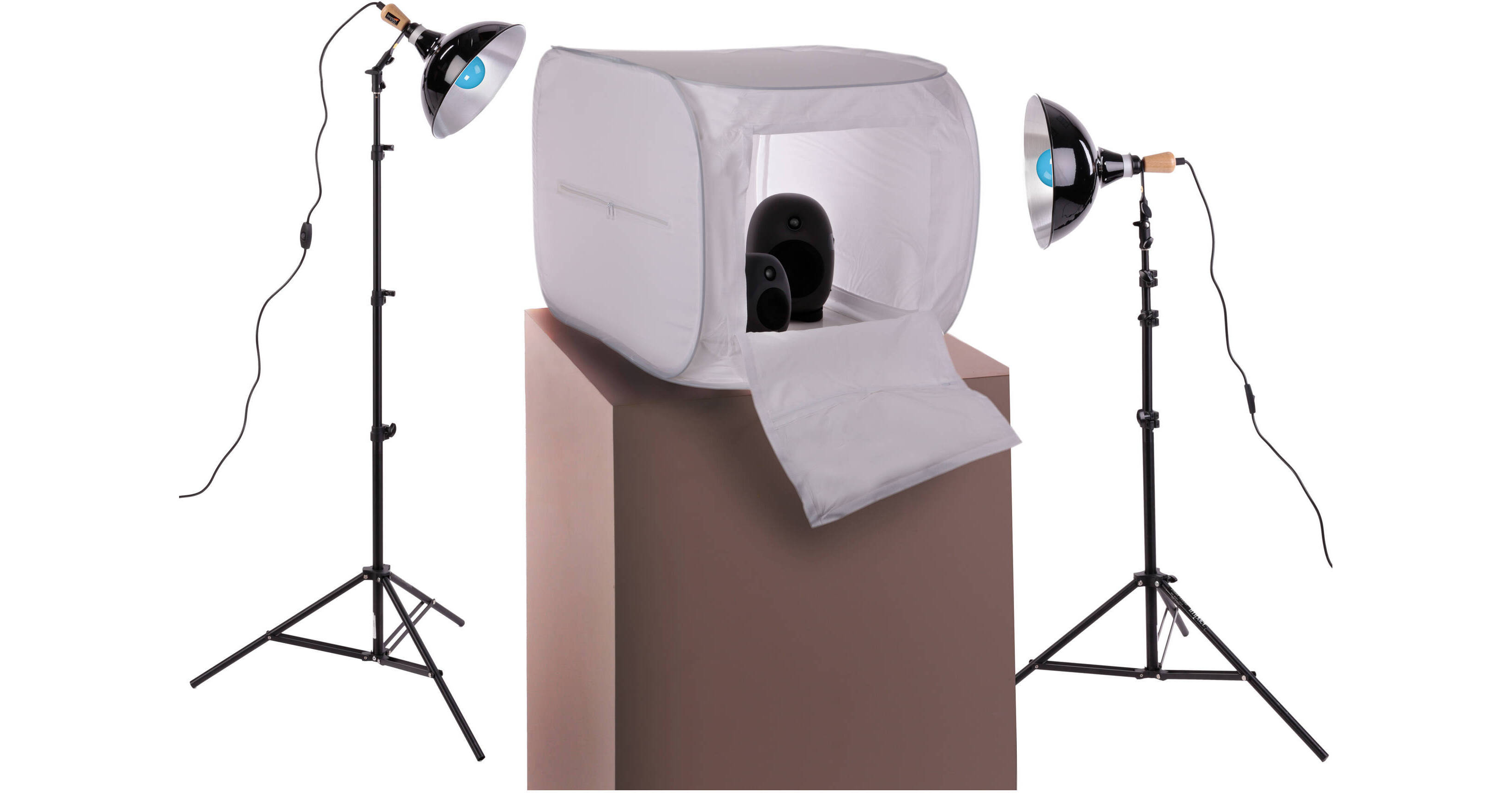 Impact Two-Light Digital Light Shed Kit - 24 x 24" DLS-XLK B&H