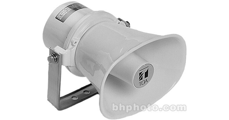 Toa Electronics Paging Horn Speaker with Transformer SC-610T B&H