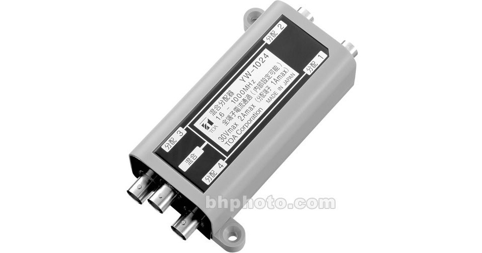 Toa Electronics Infrared Antenna Distributor YW-1024 Y B&H Photo