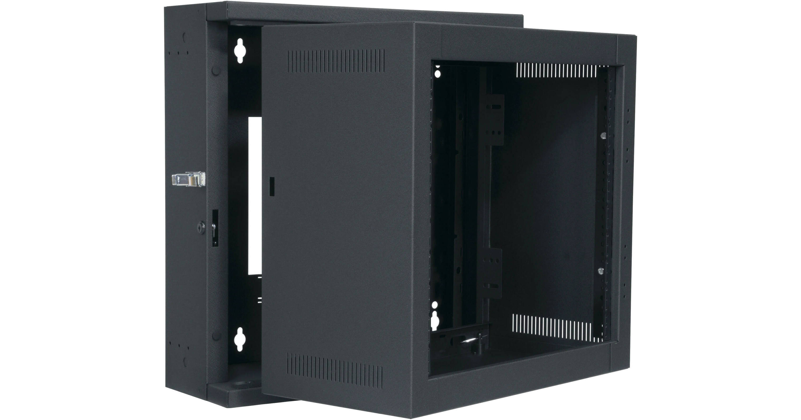 Middle Atlantic Steel Wall Mount Rack (Black) EWR-10-22 B&H