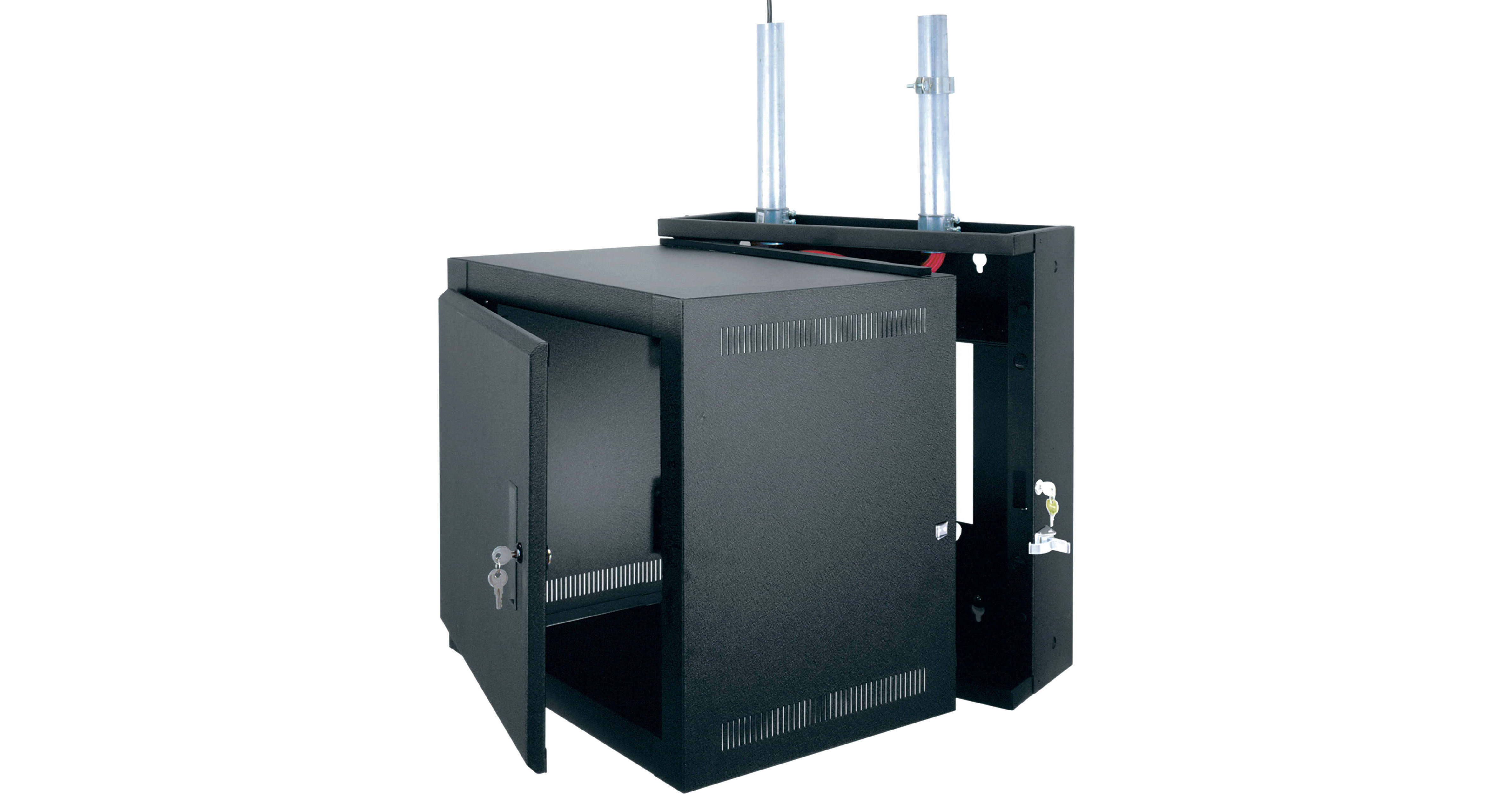 Middle Atlantic Steel Wall Mount Rack (Black) EWR-10-22SD B&H