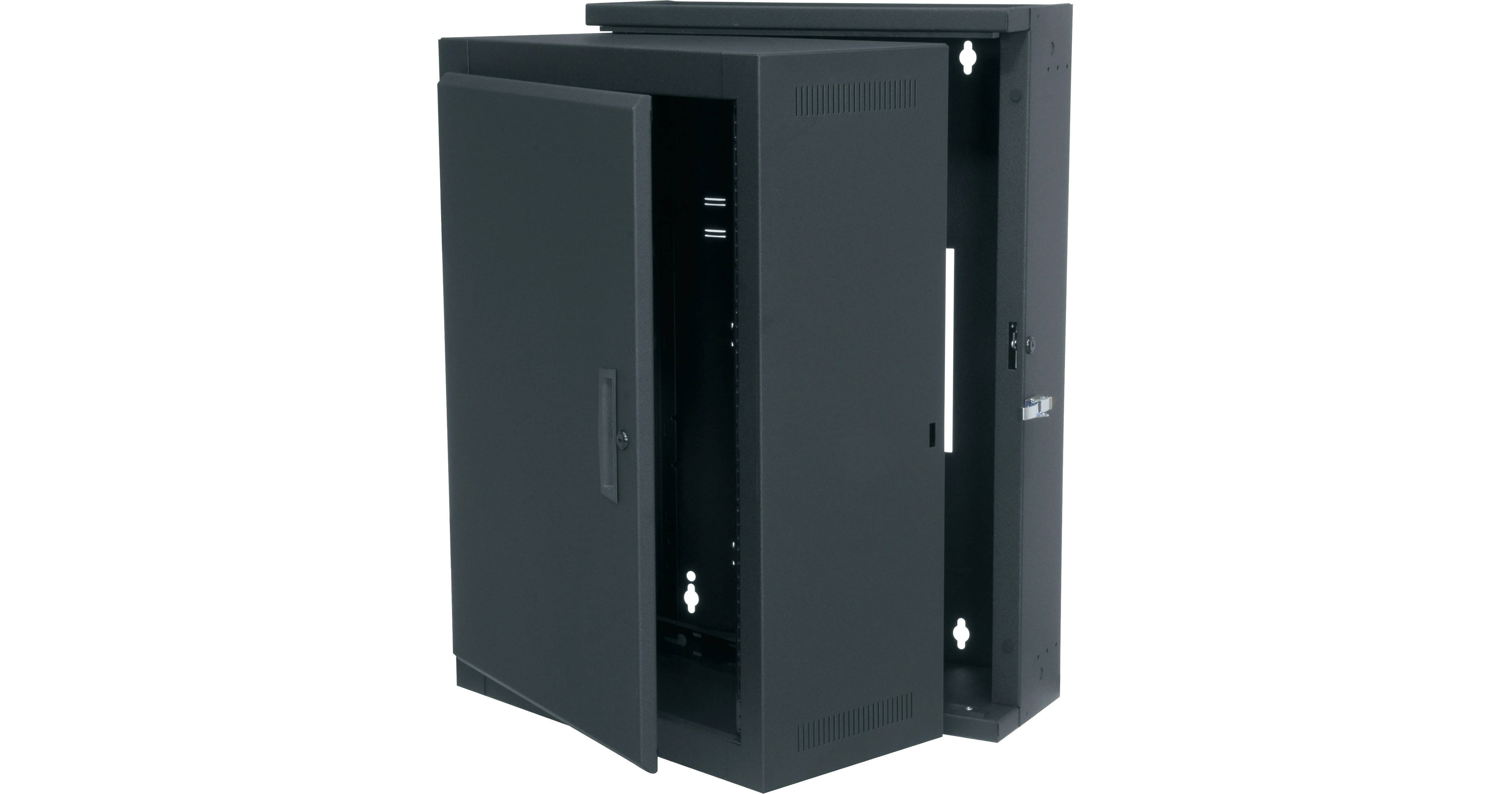 Middle Atlantic Steel Wall Mount Rack (Black) EWR-16-22SD B&H