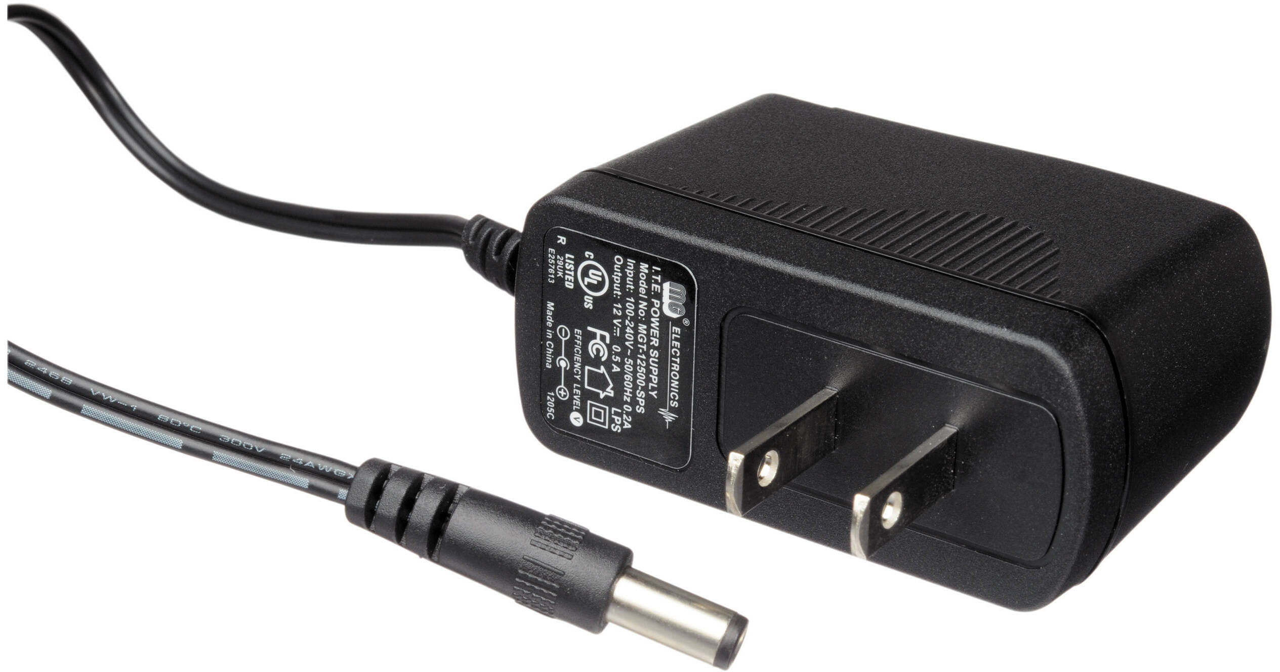 MG Electronics MGT-12500SPS 12VDC 500mA Switching MGT-12500SPS