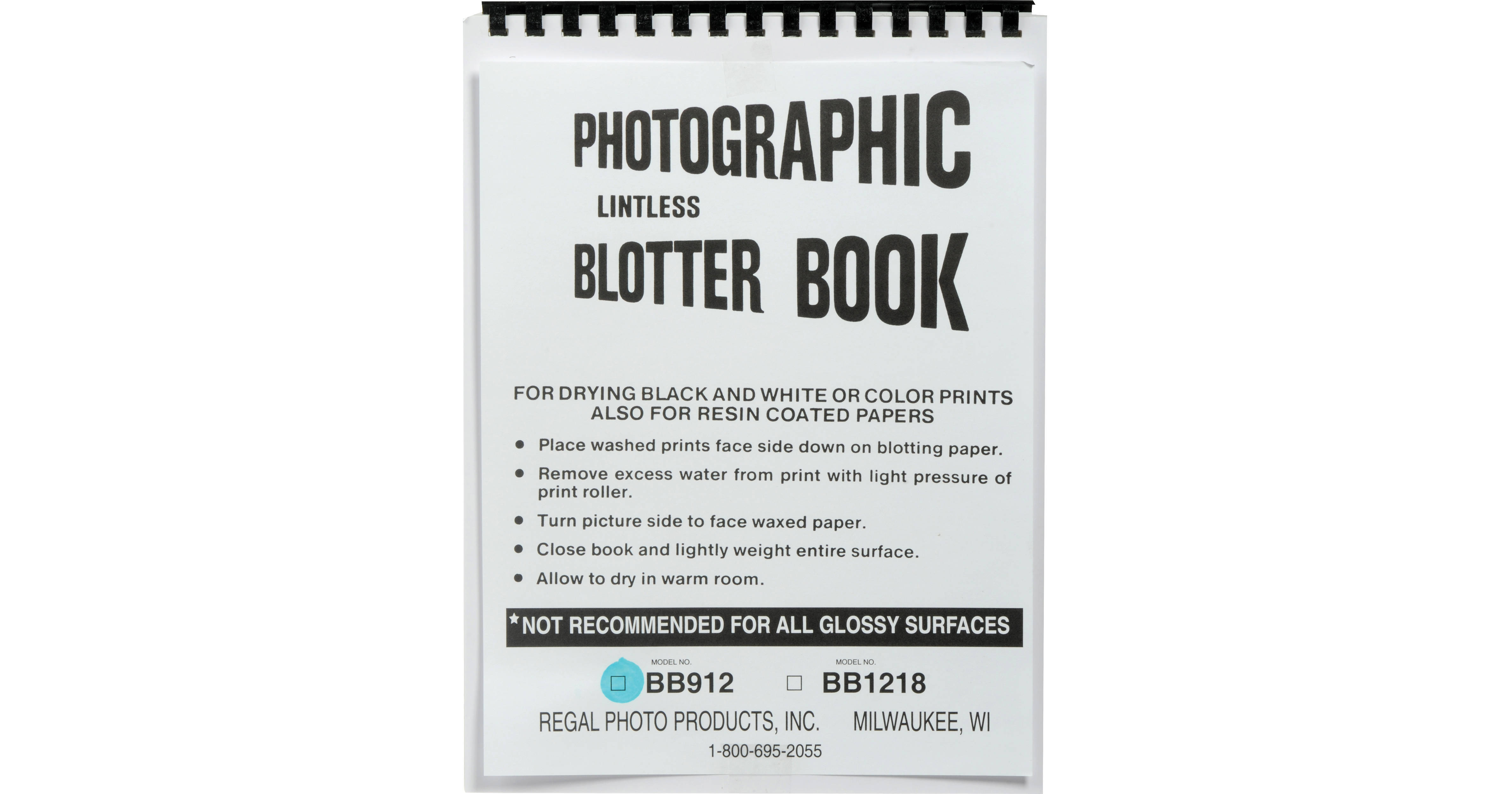 Doran Blotter Book (9 x 12") BB-912 B&H Photo Video