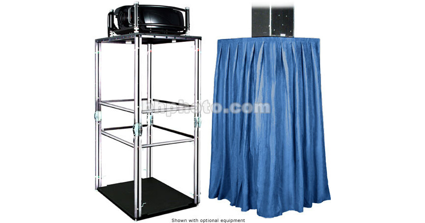 The Screen Works E-Z Fold Equipment Tower Kit (Velaire/Blue)
