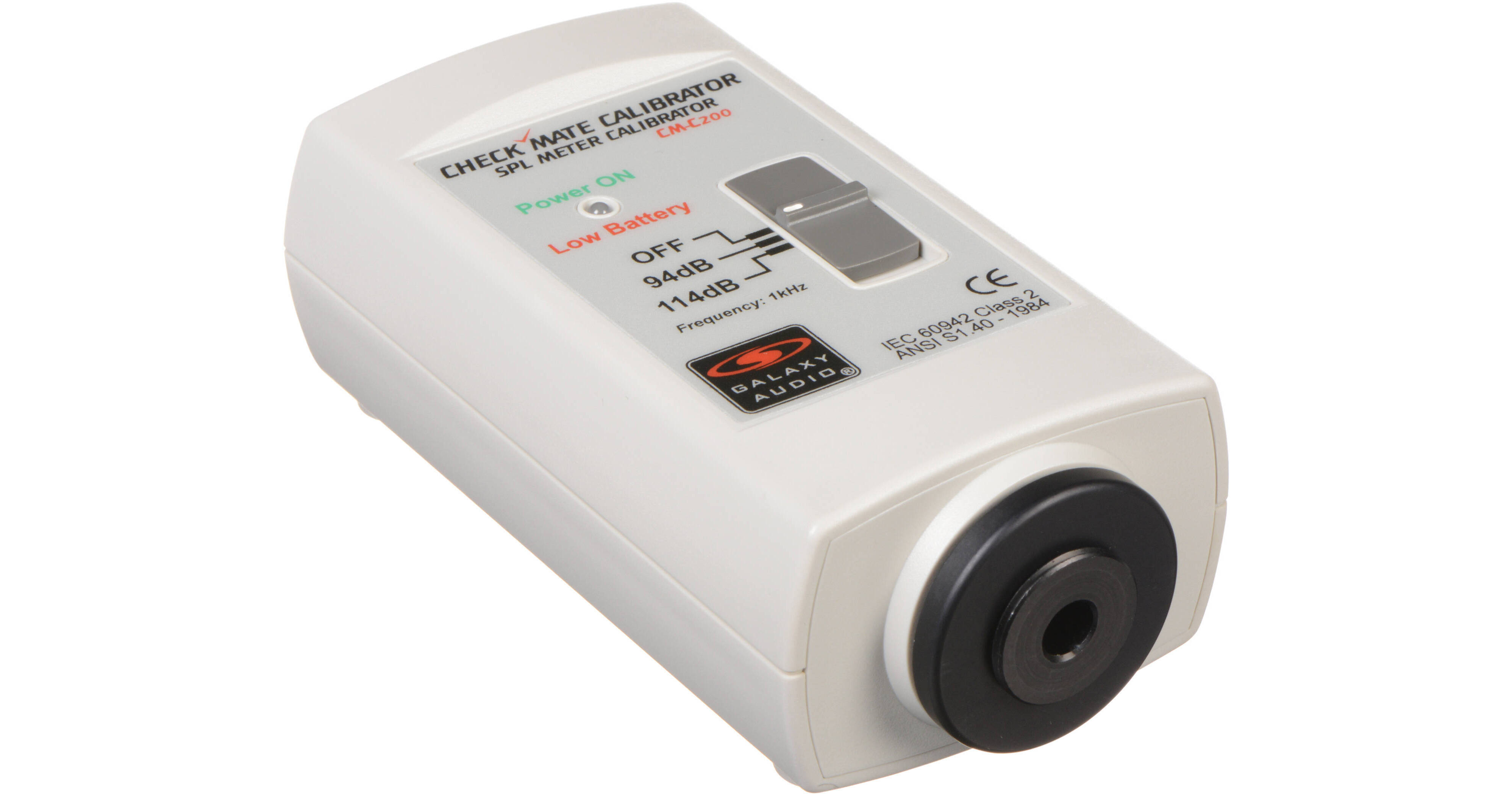 Galaxy Audio CM-C200 Calibrator for SPL Meter CM-C200 B&H Photo