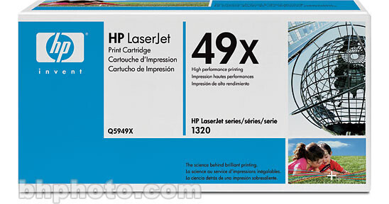 HP LaserJet 49X Black Print Cartridge Q5949X B&H Photo Video