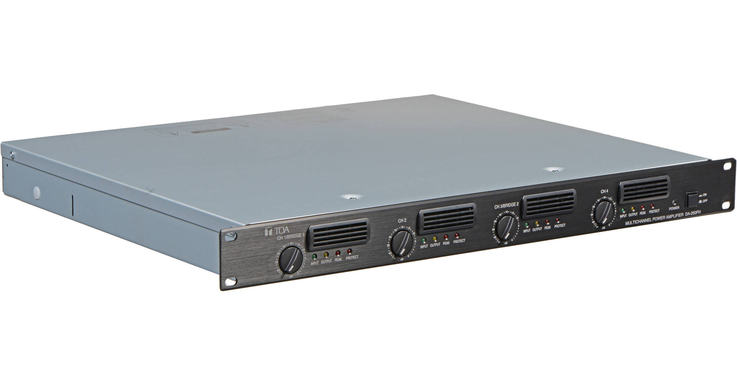 Toa Electronics DA-250FH Four-Channel Digital DA-250FH CU B&H