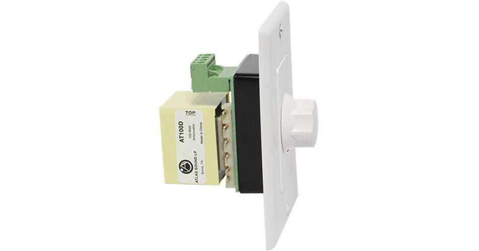 AtlasIED AT100D - 100W Wall Mount Attenuator (Decora) AT100D B&H