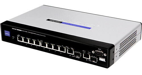 Cisco 8 Port 10 100Mbps Ethernet Switch With WebView And SRW208P