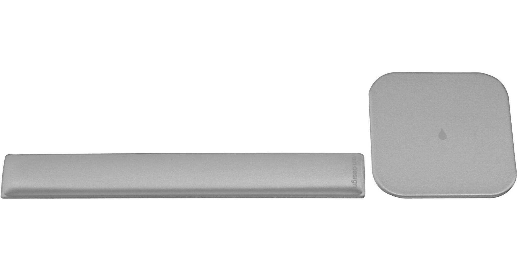 Rain Design mRest Gel Wrist Rest and Mouse Pad (Silver) 10013