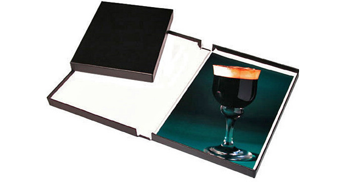 Print File 17x22" Clamshell Portfolio Box (Black) 210-0054 B&H