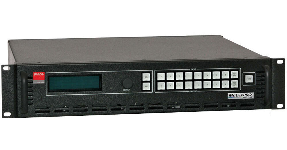 Barco MatrixPRO 8x8 DVI Video Matrix Router R9860490 B&H Photo