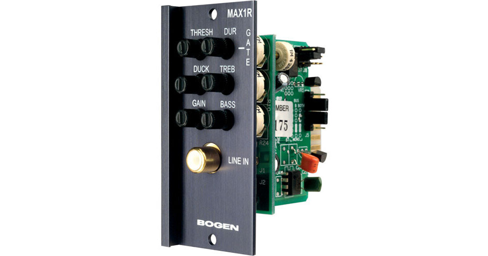 Bogen MAX1R Unbalanced Mono Input Module RCA MAX1R B&H Photo