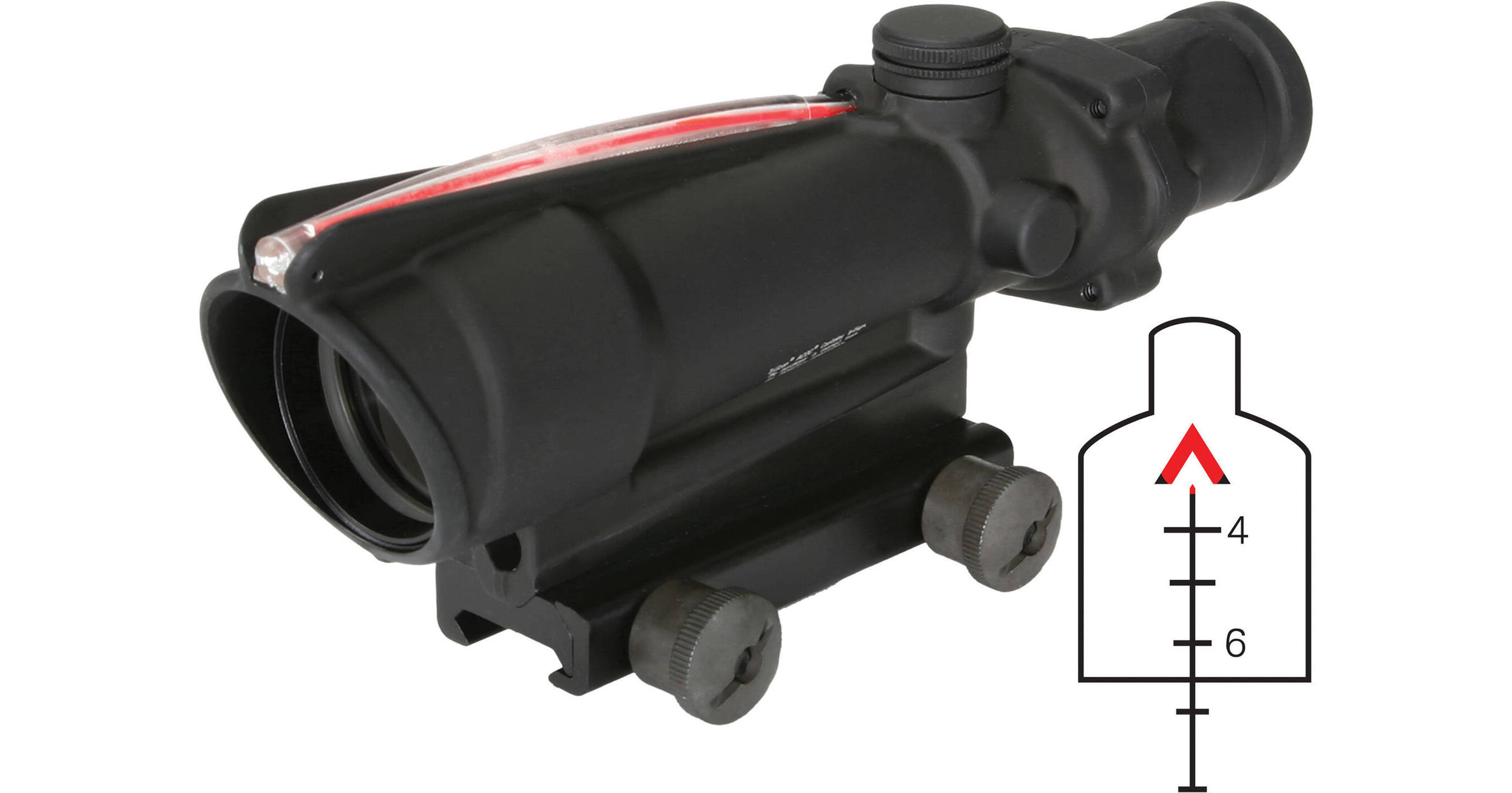 Trijicon 3.5x35 ACOG Riflescope (Matte Black) TA11E B&H Photo