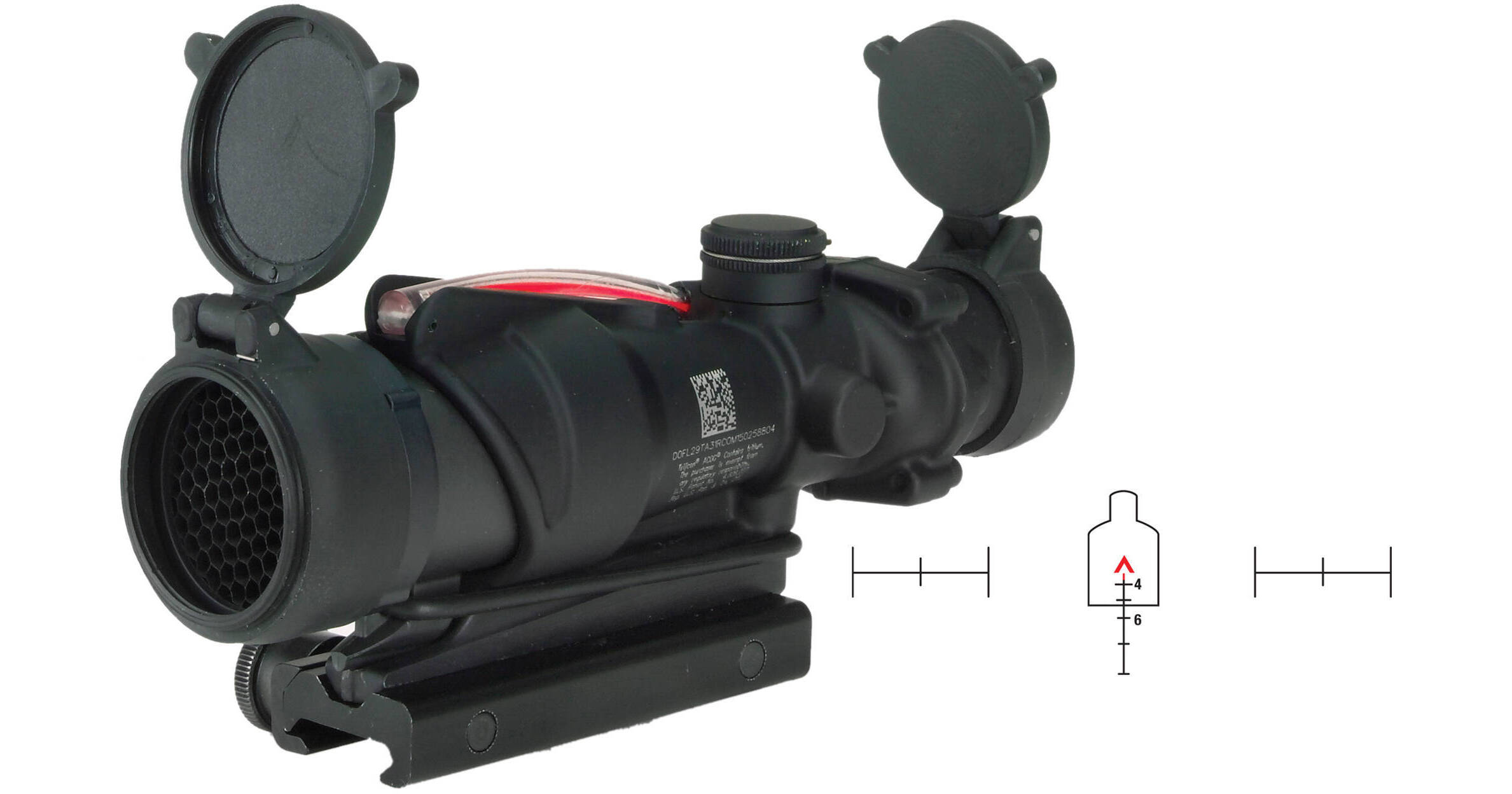 Trijicon 4x32 ACOG Army Rifle Combat Optic TA31RCO-M150CP B&H
