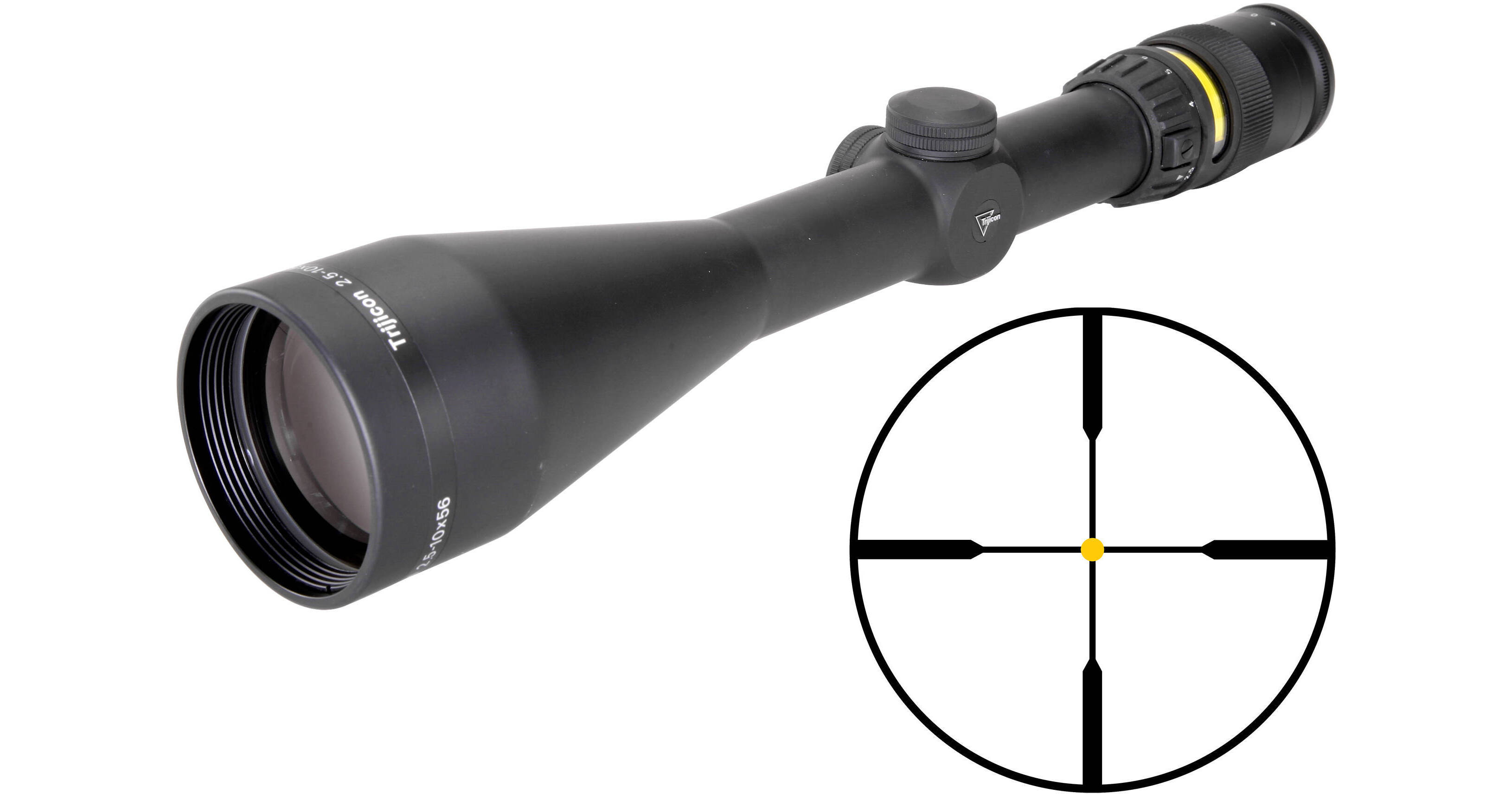Trijicon AccuPoint 2.5-10x56 Riflescope (Matte Black) TR22-1 B&H
