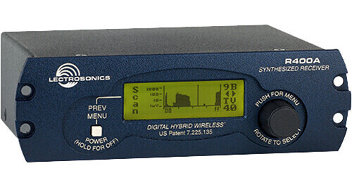 Lectrosonics R400A UHF Diversity Receiver R400A-20 B&H Photo