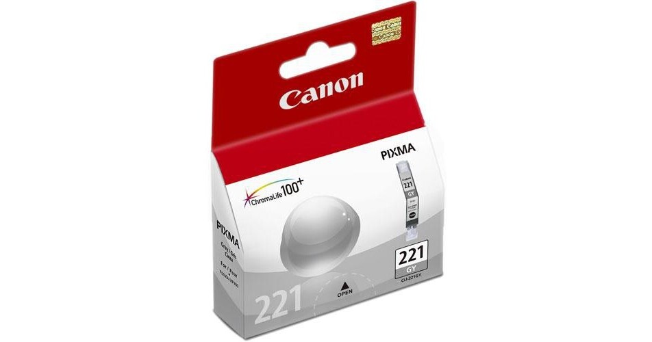 Canon CLI-221 Gray Ink Tank 2950B001 B&H Photo Video