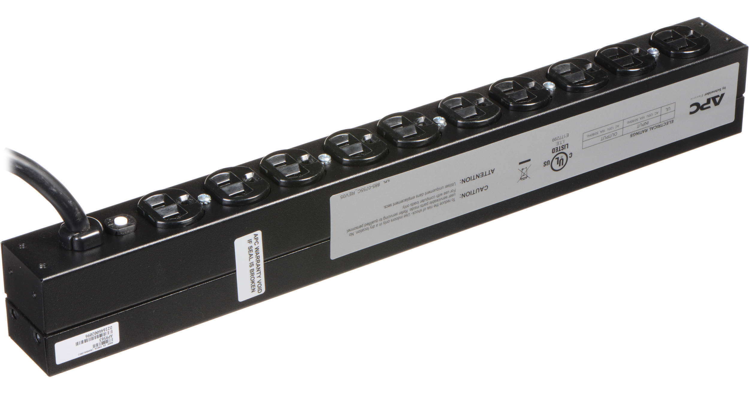 APC Basic Rack PDU Rackmount Power Strip AP9563 B&H Photo Video APC Basic Rack PDU Rackmount Power Strip AP9563 B&H Photo Video