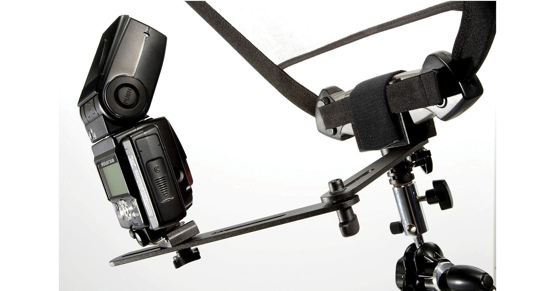 Manfrotto Trigrip Holder with Flash Bracket LL LA2430 B&H Photo