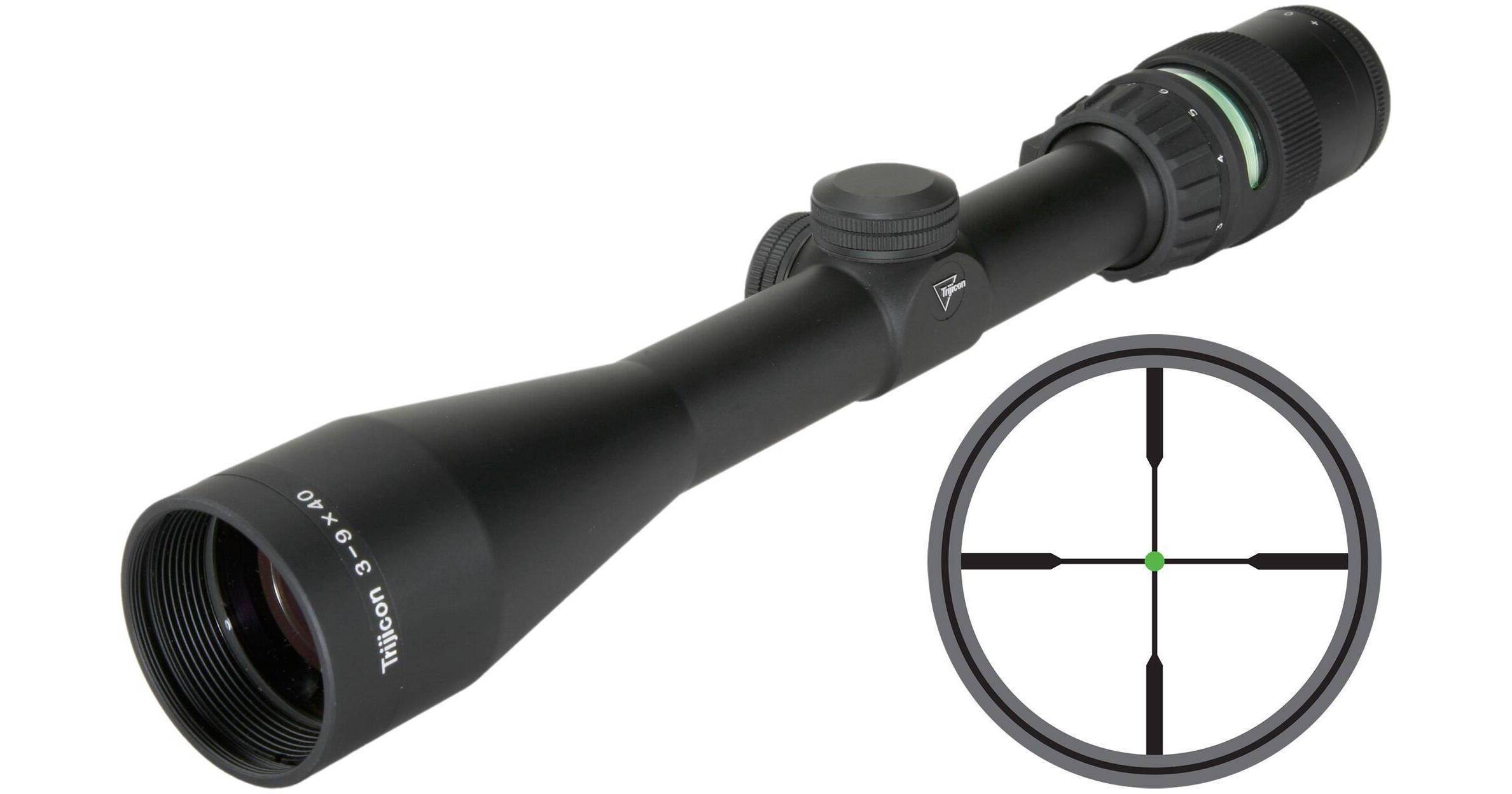 Trijicon AccuPoint 3-9x40 Riflescope (Matte Black) TR20-1G B&H