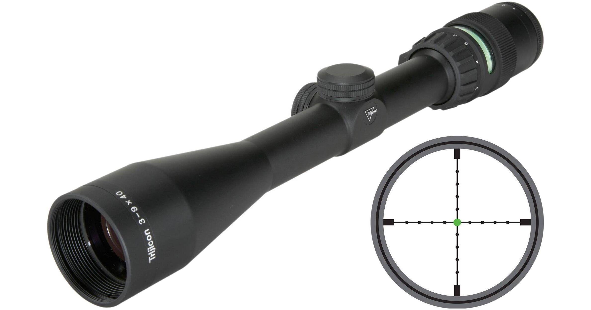 Trijicon AccuPoint 3-9x40 Riflescope (Matte Black) TR20-2G B&H