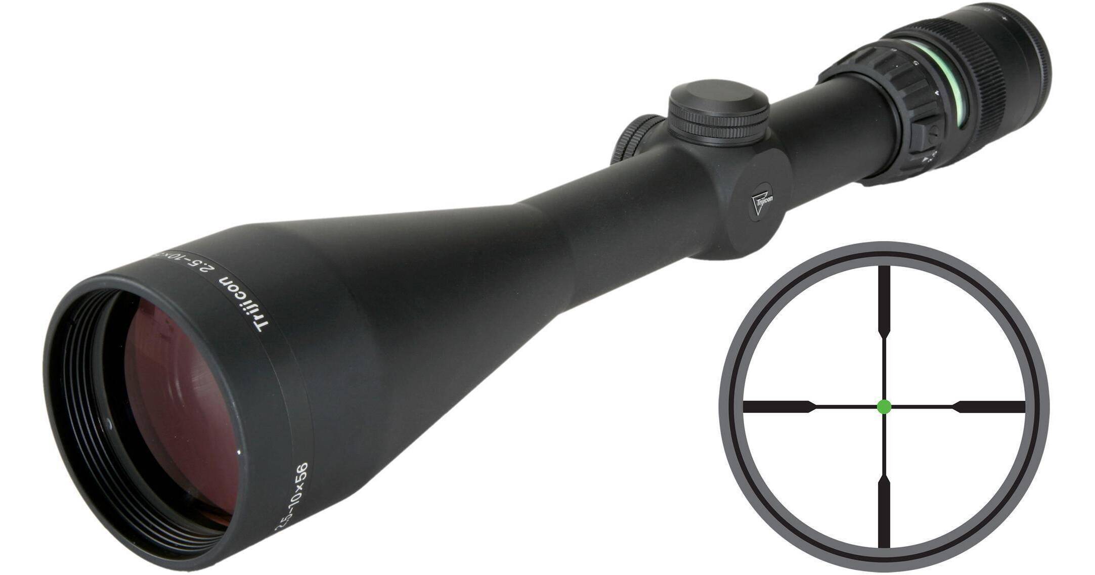 Trijicon AccuPoint 2.5-10x56 Riflescope (Matte Black) TR22-1G