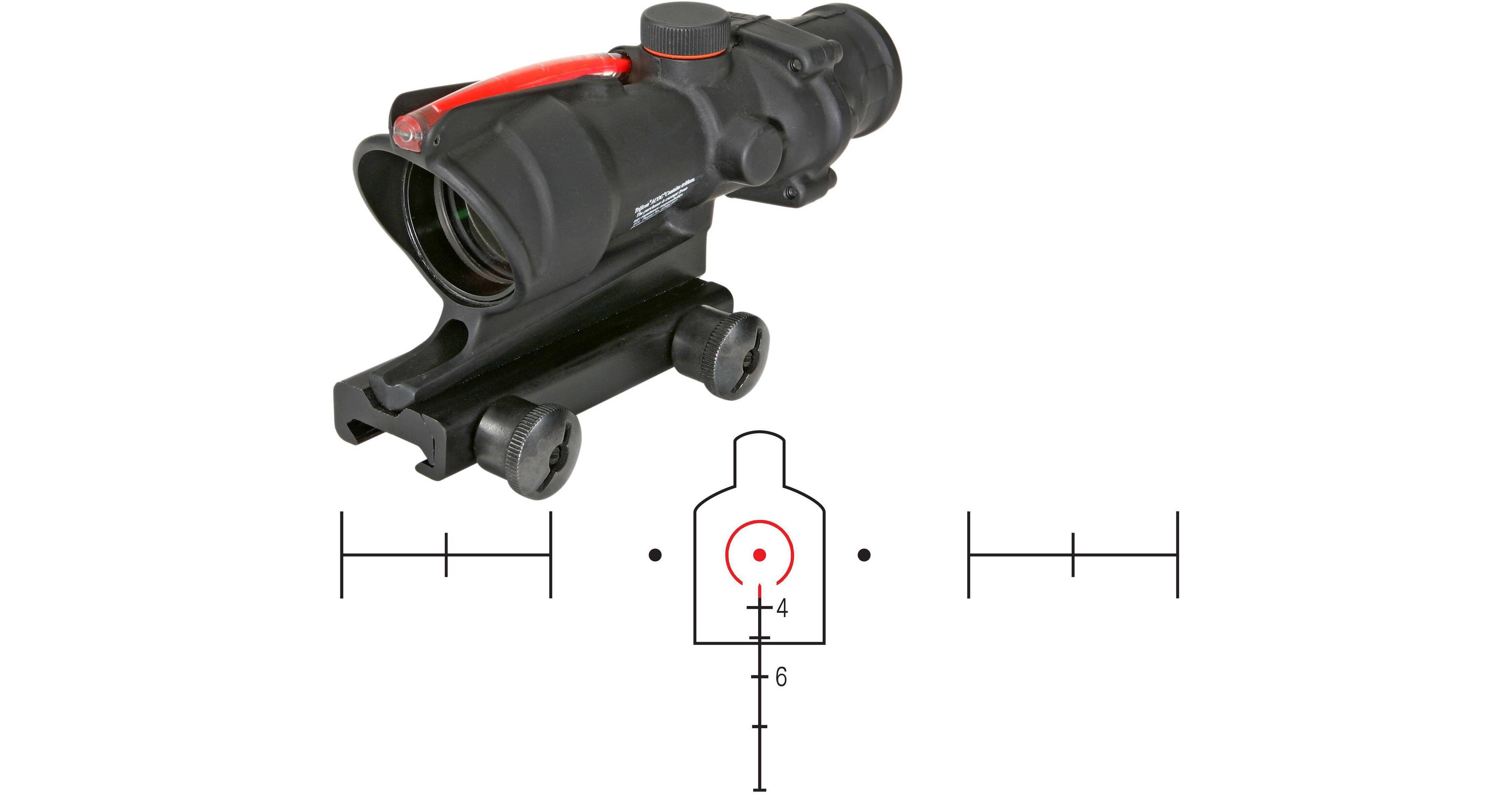 Trijicon 4x32 ACOG Riflescope TA31H-68 B&H Photo Video