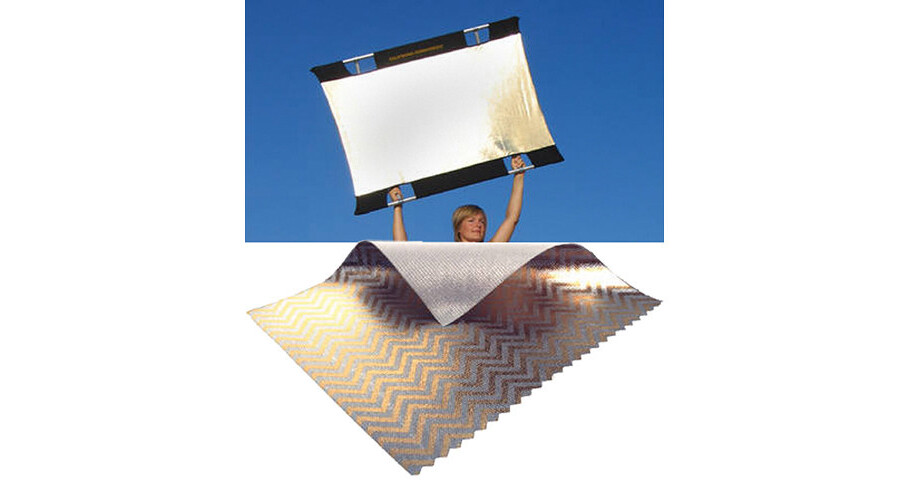 Sunbounce Mini Sun-Bounce Kit - Zebra/White Screen (3x4')